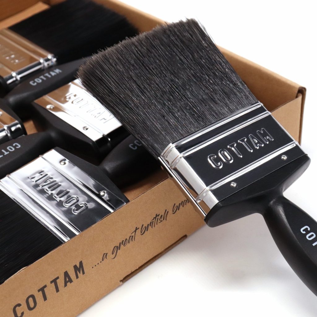 COATINGS BRUSH (3 INCH), 10 pack - Cottam Brush